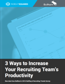 3 Ways to Increase Your Recruiting Team's Productivity | Bullhorn
