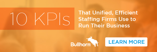 Staffing KPIs | 4 Staffing Performance Benchmarks | Bullhorn