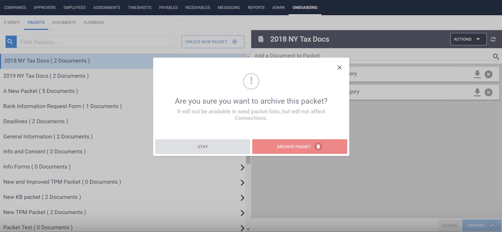 Candidate Onboarding Document Builder | Bullhorn
